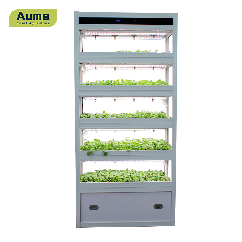 Compact size seedling planter with LED light and spray system from ...